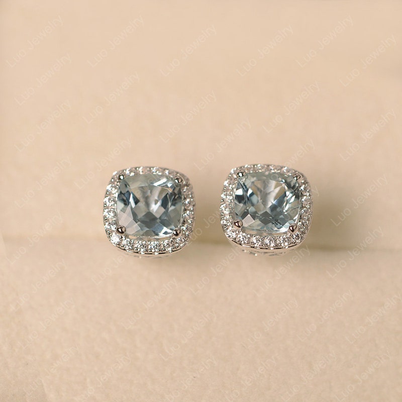 Aquamarine Earring - Etsy