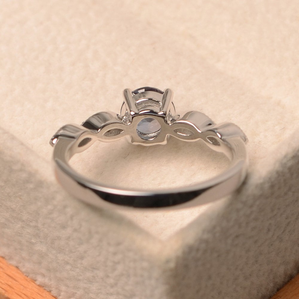 June Birthstone Ring Alexandrite Braild Ring Color Changing | Etsy