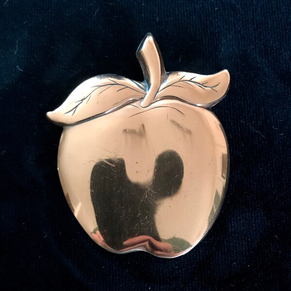 Apple Pendant - Etsy