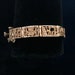 RARE 30s-40s Peruvian 18k Solid Gold Filigree Link Bracelet, Estate ...