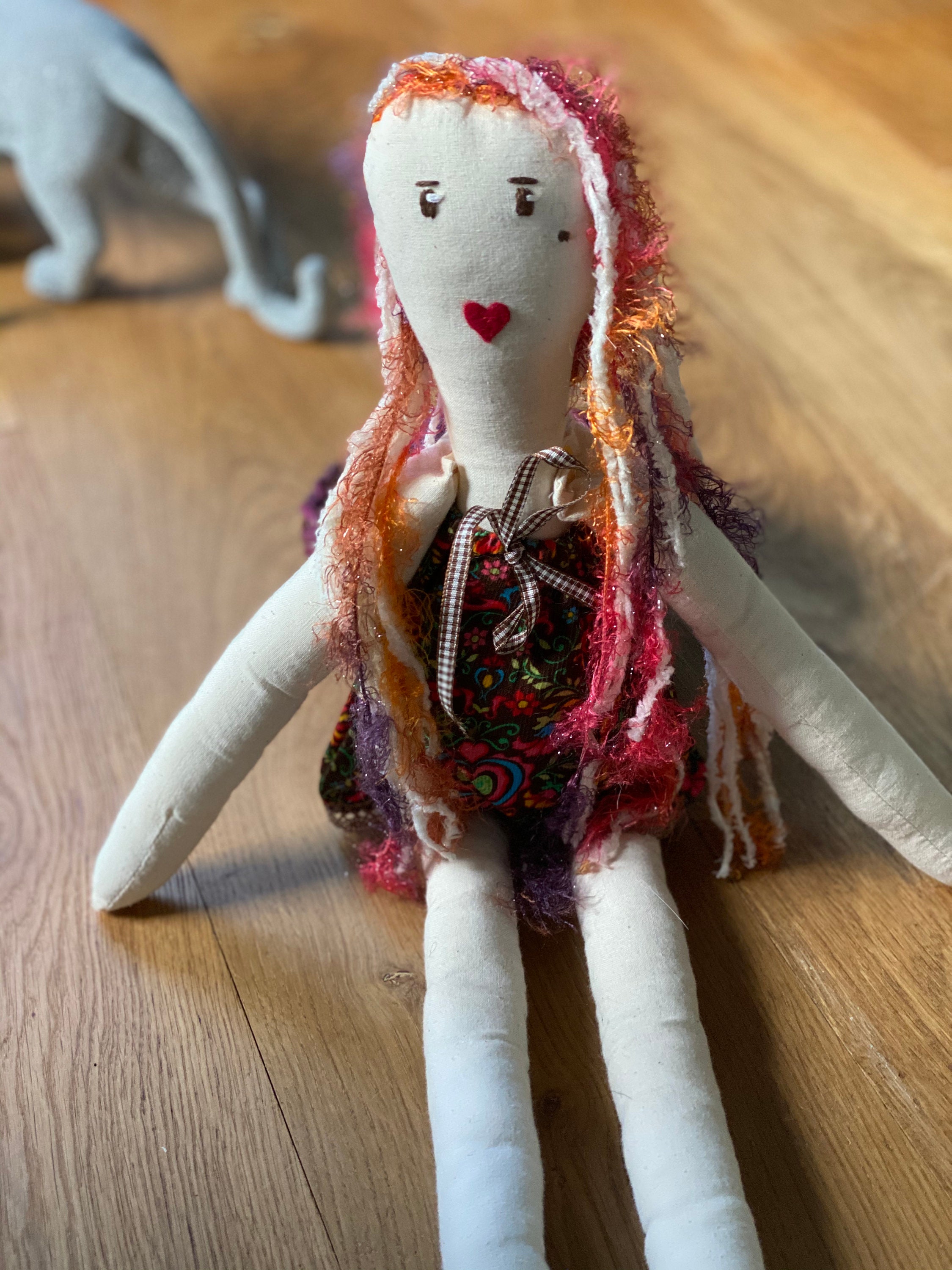 Hand Made Old Fashioned Rag doll - Etsy 日本