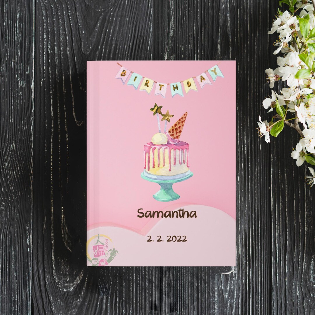 Personalized Name Birthday Journal, Birthday Gift, Name Journal Gift ...