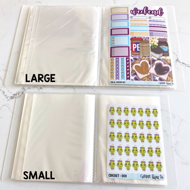 Large Sticker Storage Album - Advanced Hoarding - Etsy