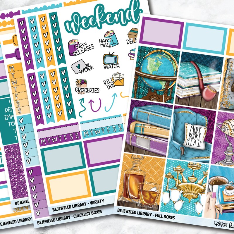 Planner Sticker Kit - Etsy