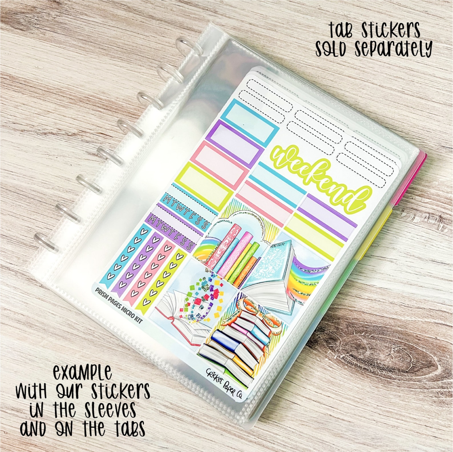 Disc Bound Sticker Storage Album - Farmhouse Stickers - Etsy