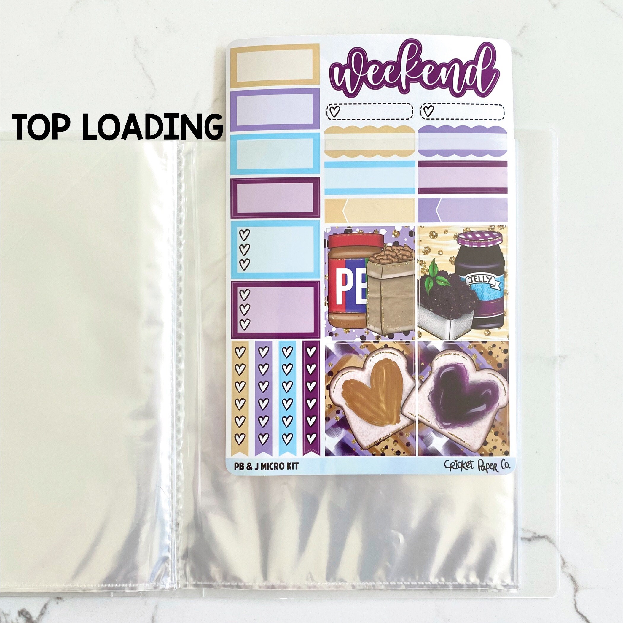 Large Sticker Storage Album Colorful - Etsy