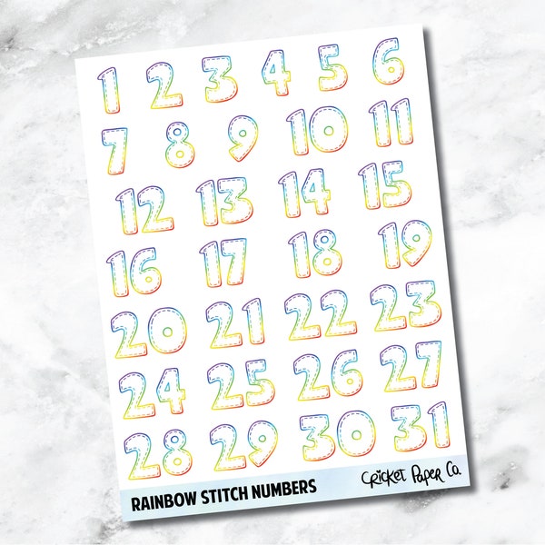 Decorative Number - Etsy