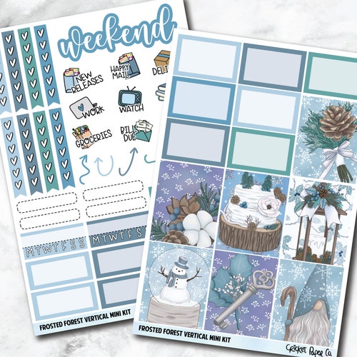 Printable NOVEMBER Monthly Stickers Kit Mini Happy Planner | Etsy
