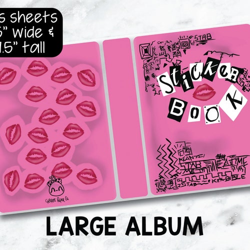 Large Sticker Storage Album Advanced Hoarding - Etsy