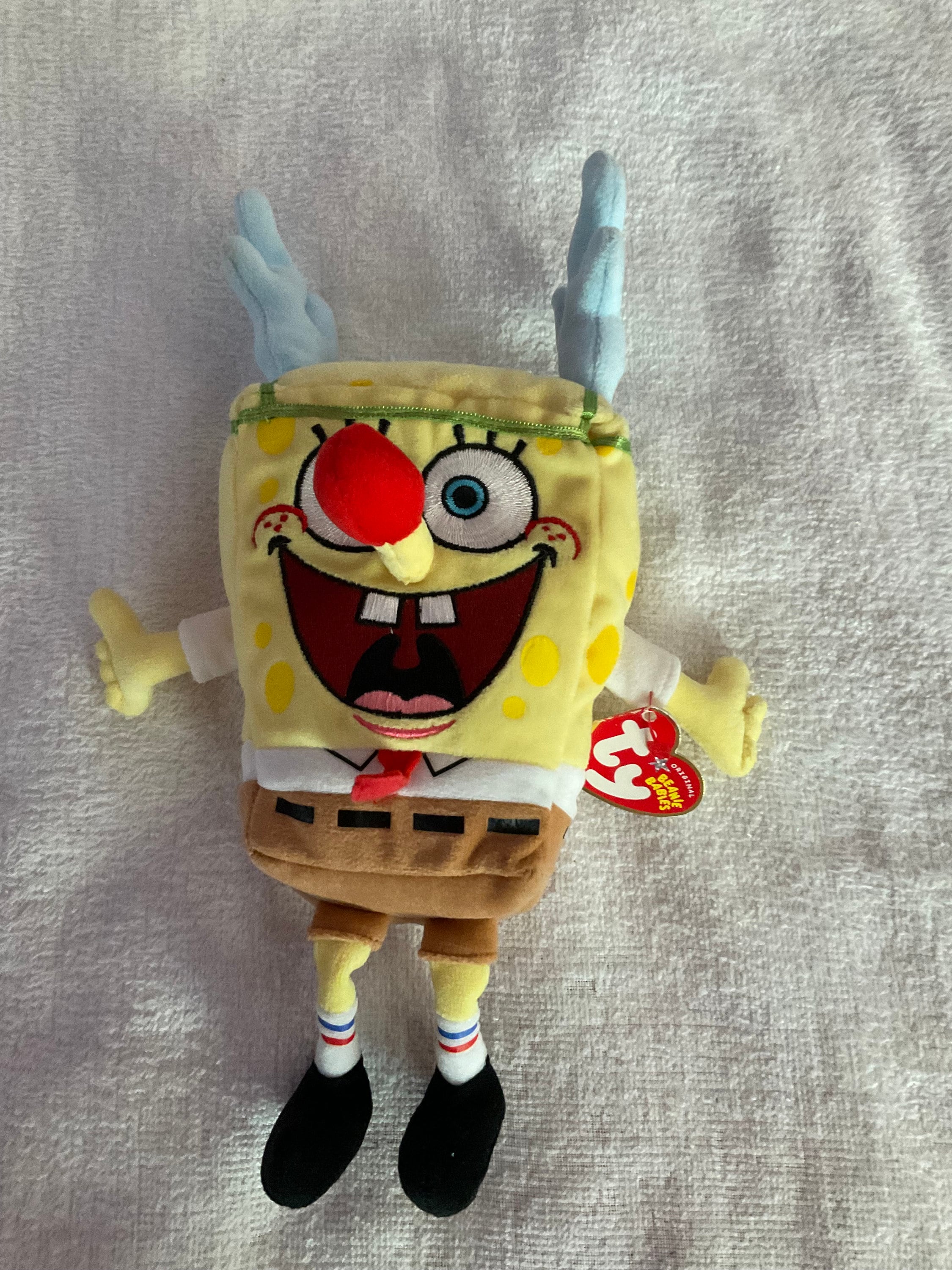 Ty Genuine Spongebob Squarepants 4 Beanie Babies Brand New With Tags ...