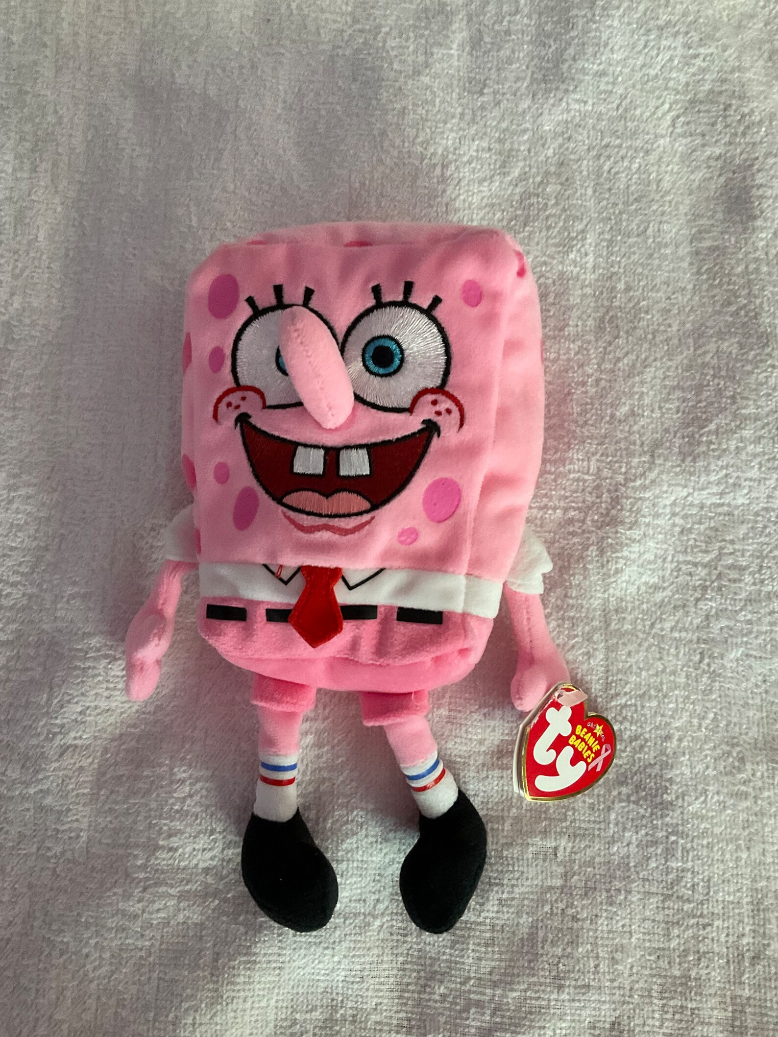 Ty Genuine Spongebob Squarepants 4 Beanie Babies Brand New With Tags ...