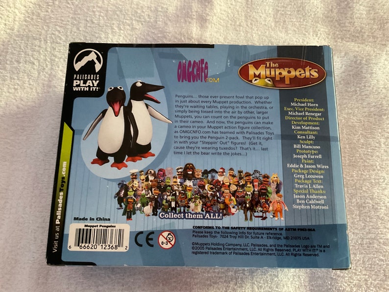 The Muppets Palisades Penguins Set of 2 Action Figures - Etsy