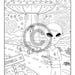 Printable Coloring Pages, Cryptozoology Coloring Book, Mythical ...