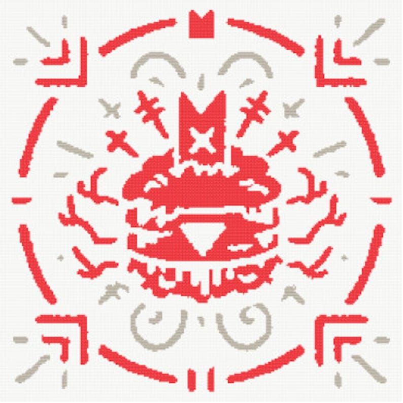 Cult of the Lamb Bishops Cross Stitch Patterns - Etsy