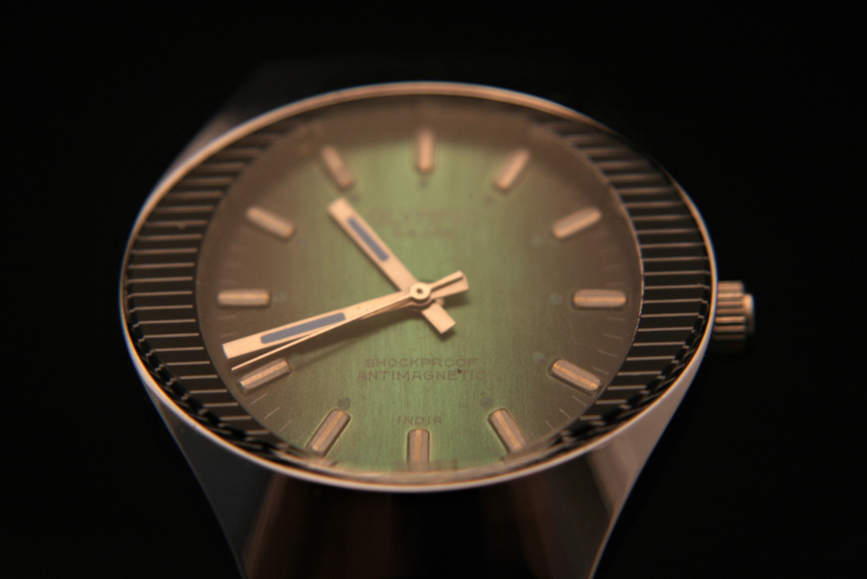 Rare vintage 1970's men's serviced Olympic emerald stadium dial 17 ...