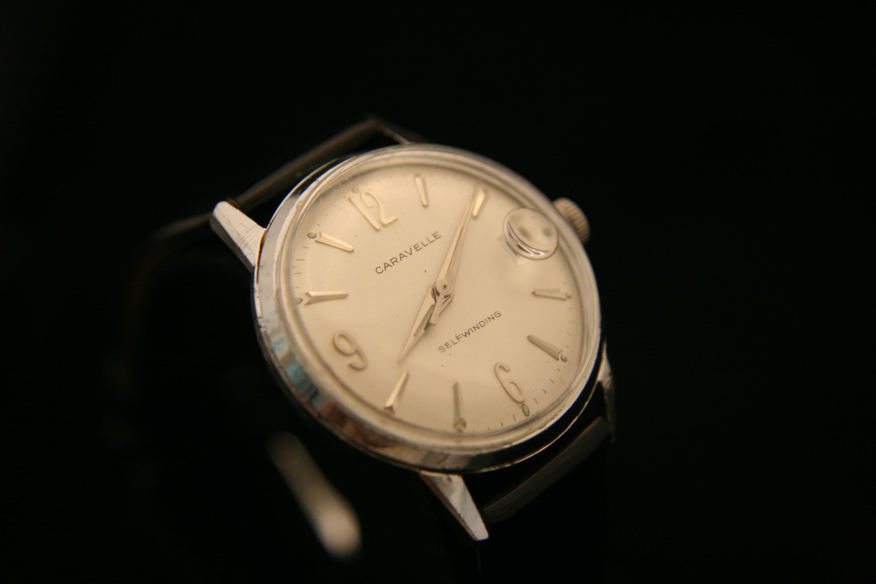 Handsome men's vintage Swiss 1964 Caravelle by Bulova 17 jewel ...