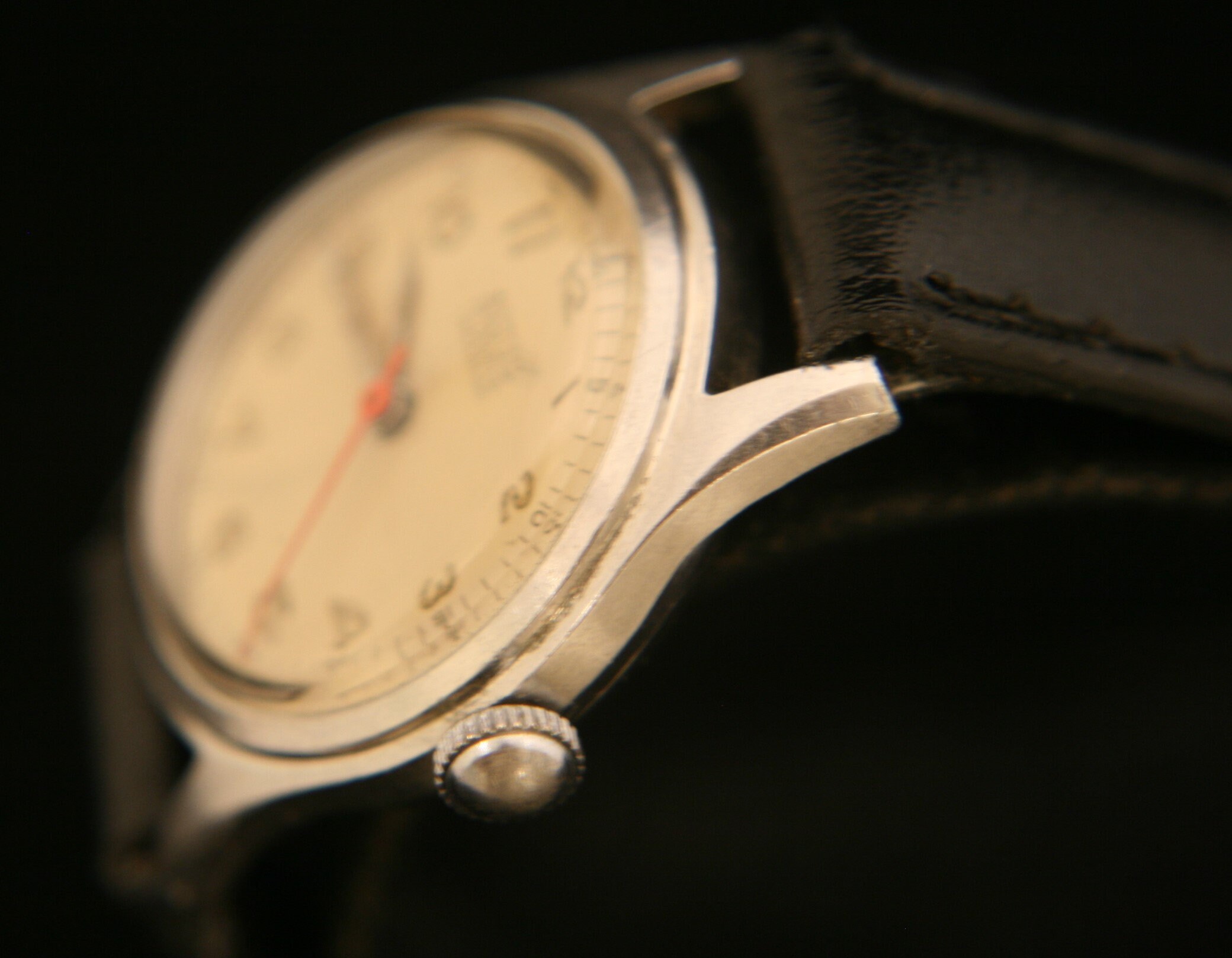 Vietnam era men's Altus, Swiss 17 jewel, all stainless steel, manual ...