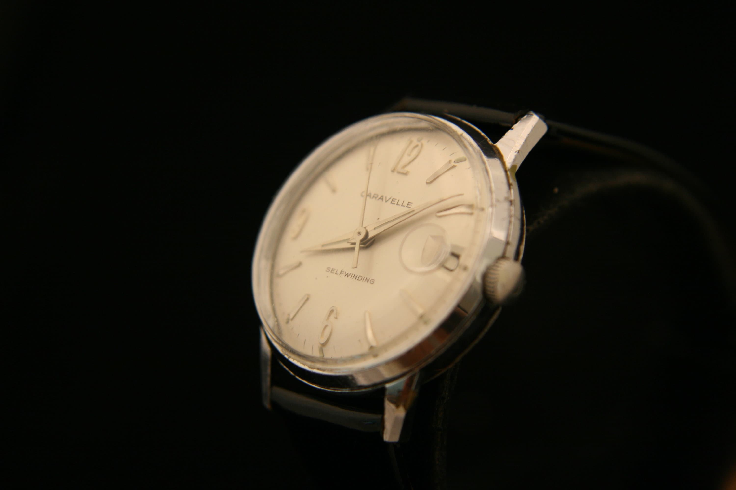 Handsome men's vintage Swiss 1964 Caravelle by Bulova 17 jewel ...