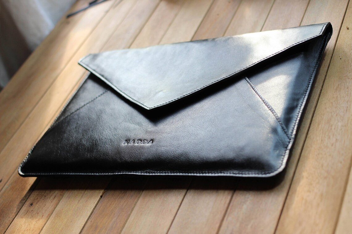 Leather Laptop Sleeve Leather Macbook Case Macbook Sleeve | Etsy