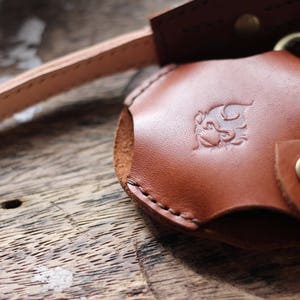 Leather Lens Cap Case, Lens Cap Holder, Leather Cap Pocket. - Etsy
