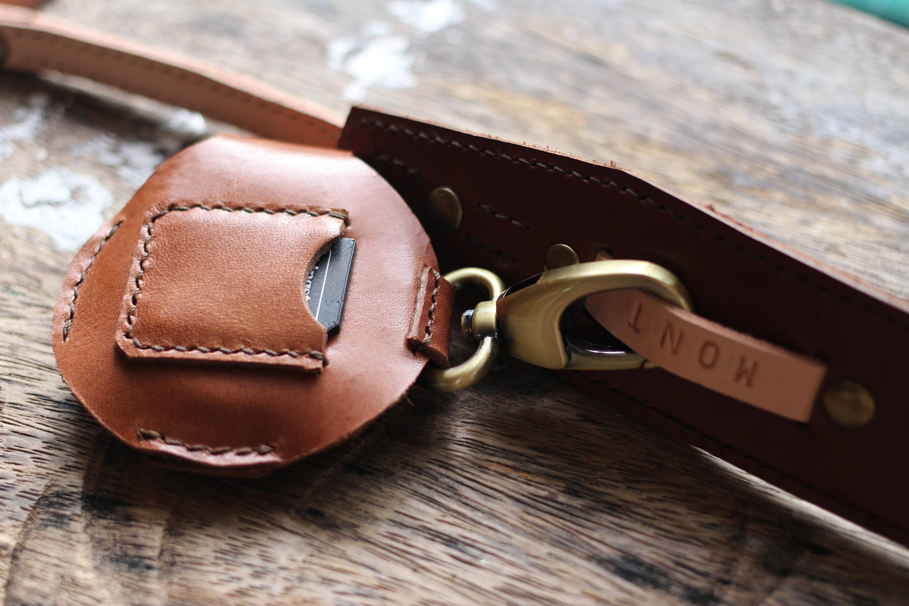 Leather Lens Cap Case, Lens Cap Holder, Leather Cap Pocket. - Etsy