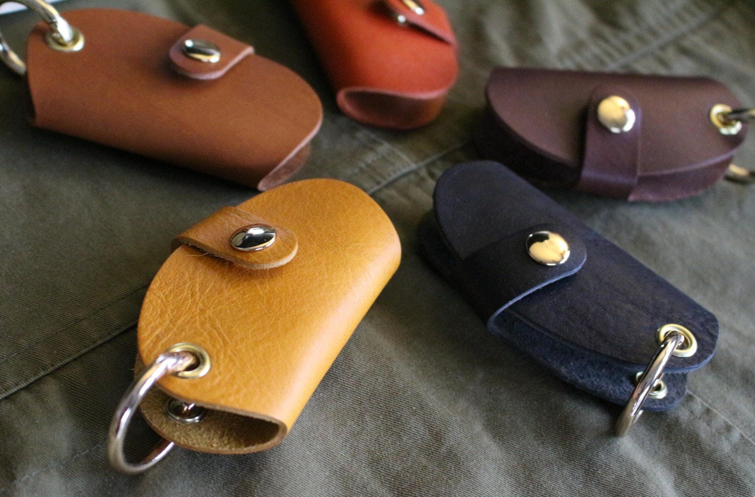 Leather Key Holder Key Case Made of Full Grain Leather Key Case Key ...