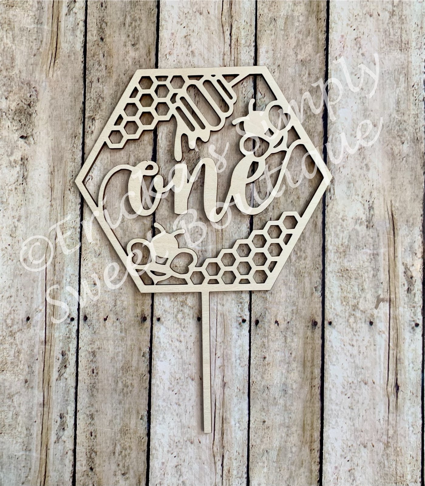 Bumble Bee “one” Cake Topper | 1st Bee Theme | Birthday Topper - Etsy