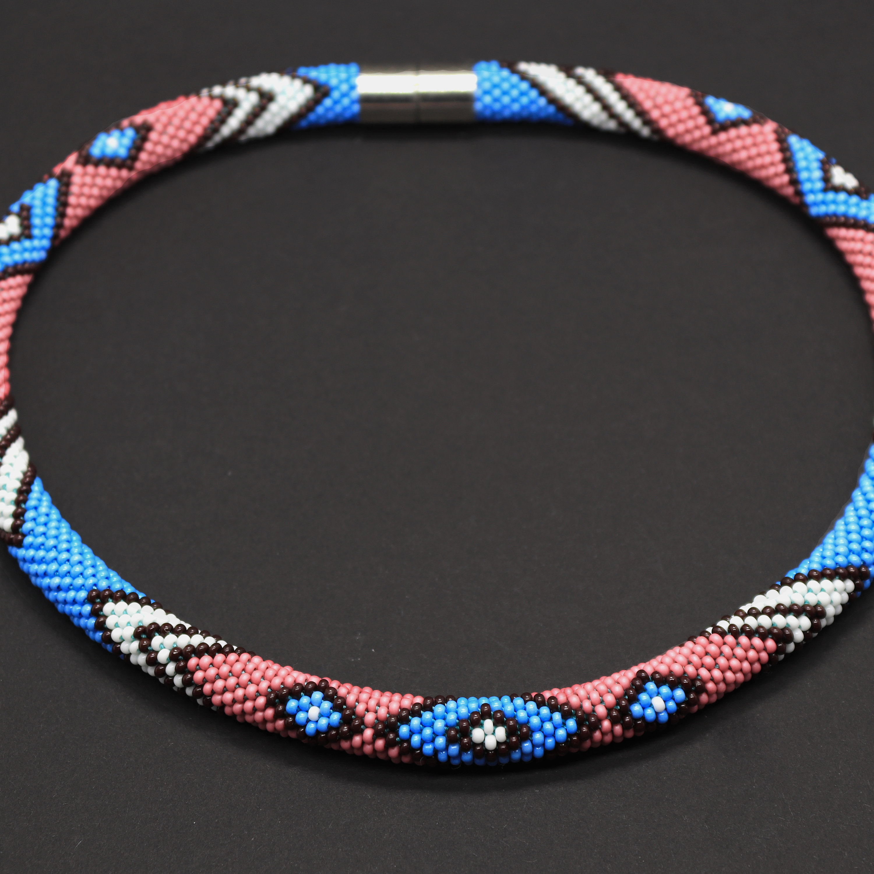 Native Americans Inspired Beaded Necklace Native Beadwork | Etsy