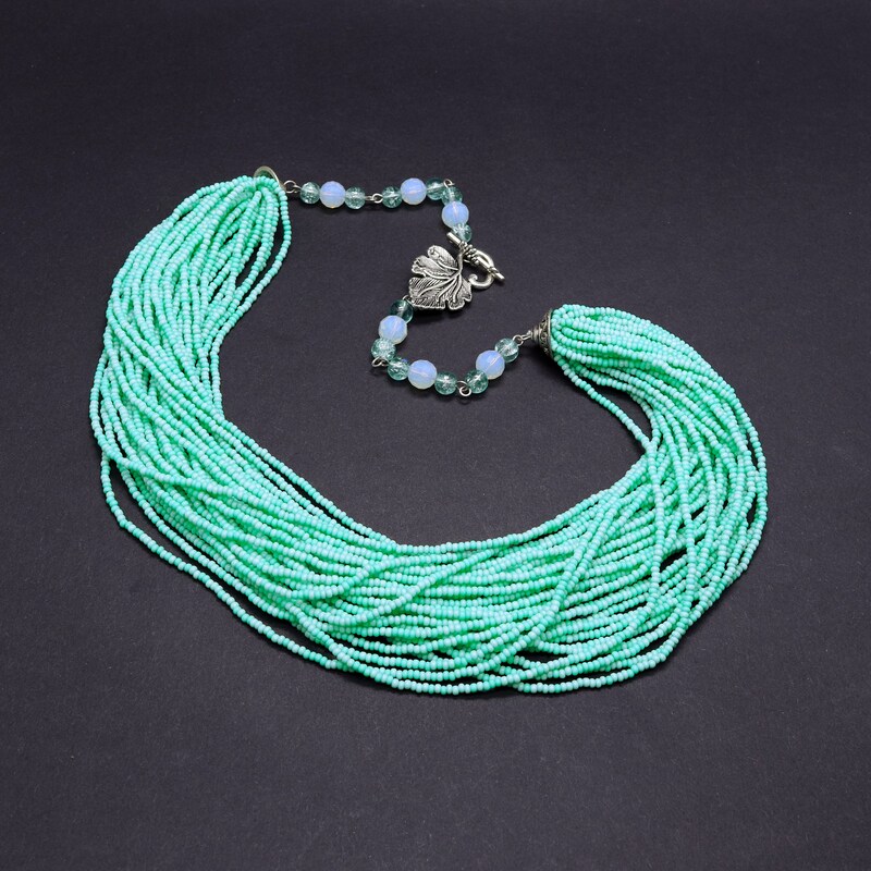 Seed Bead Necklace - Etsy