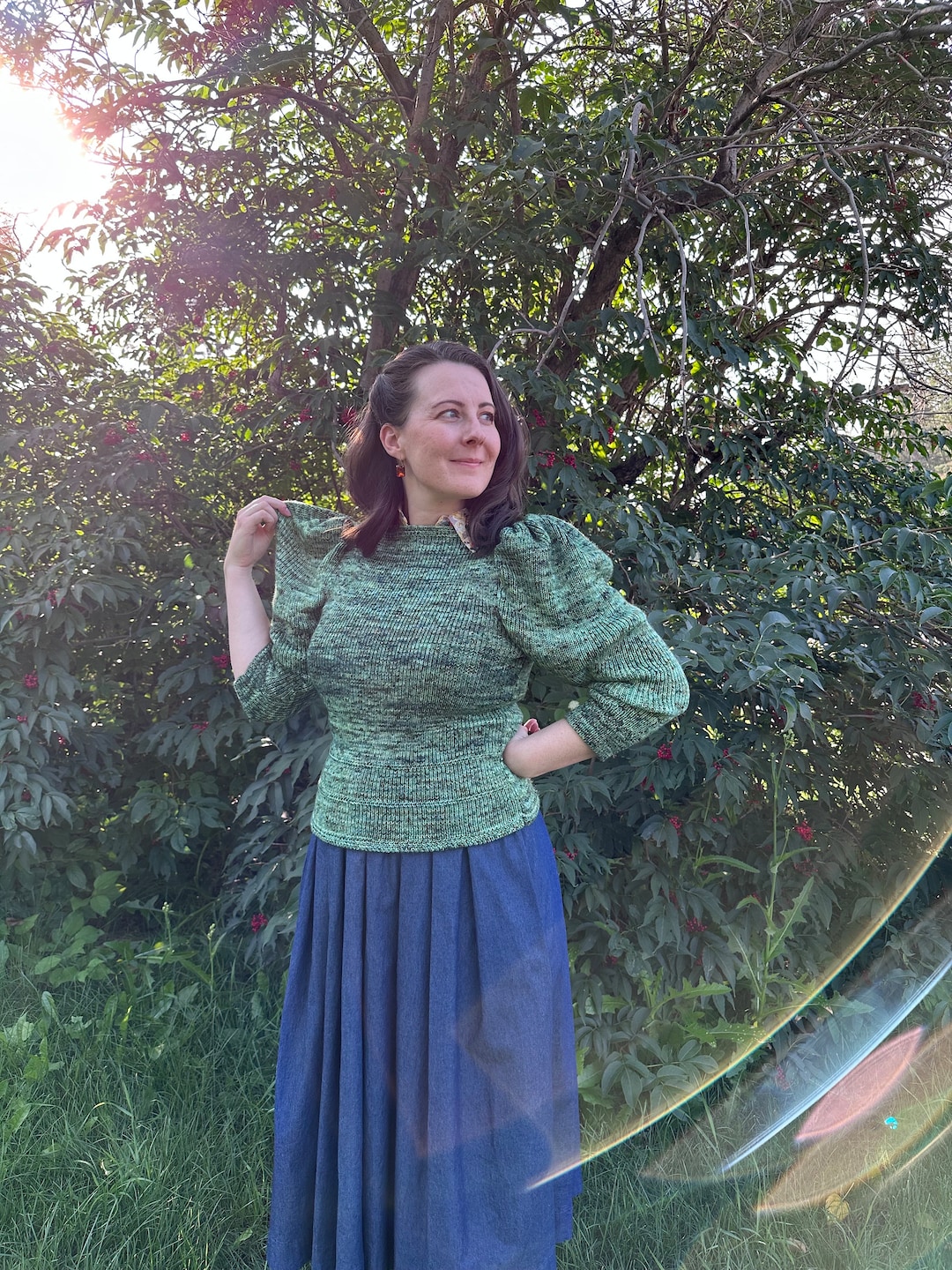 Modern Edwardian Victorian Cycling Sweater - Etsy