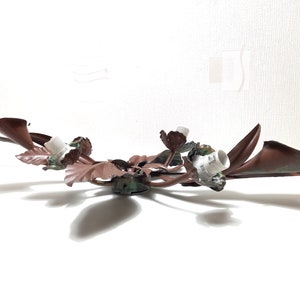 Brown Ceiling Tole Light Tole Wall Lighting Tole Leaf Wall - Etsy