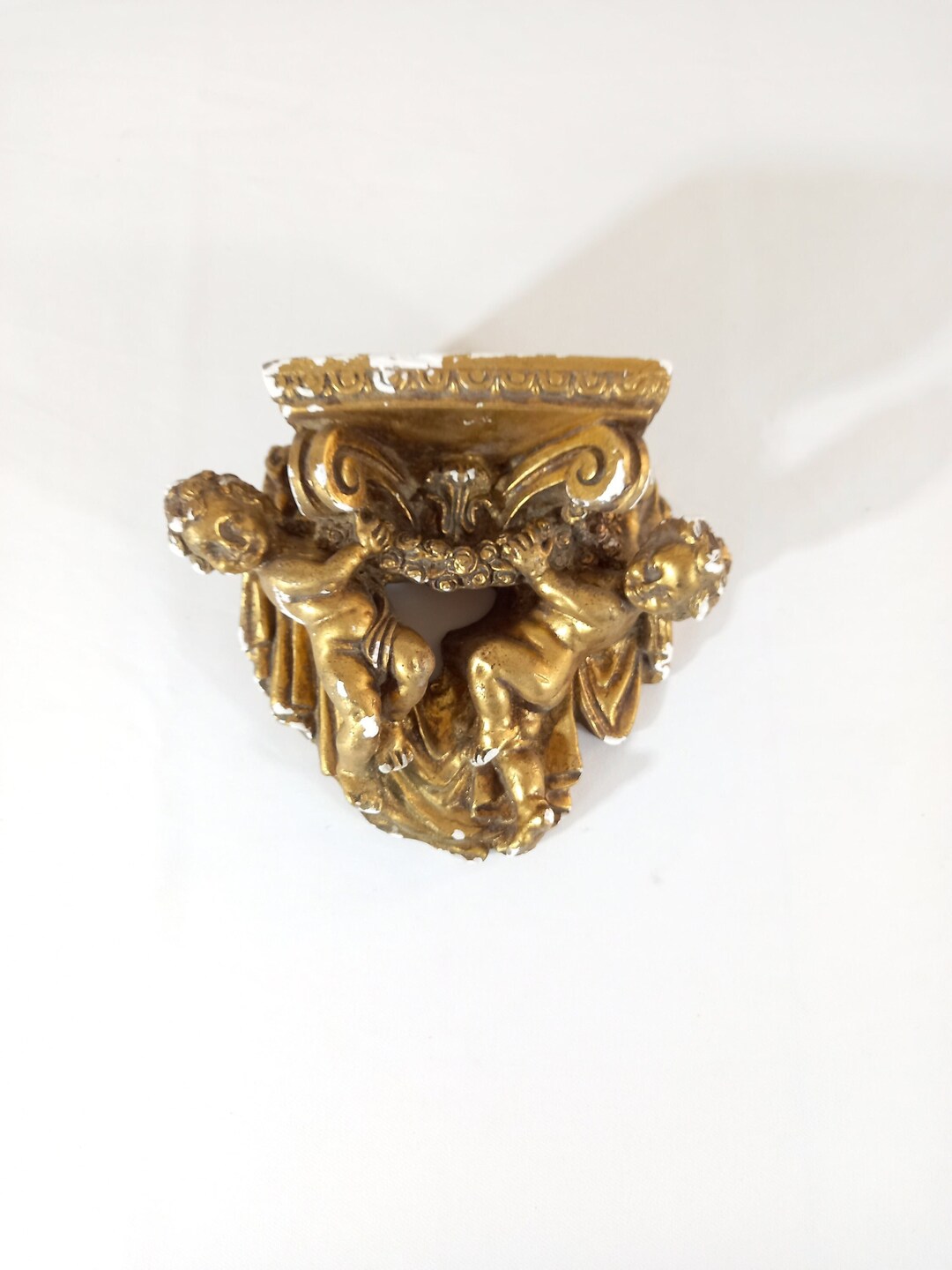 Small Gold Display Shelf Hollywood Regency Wall Bracket - Etsy