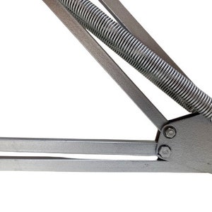 Vintage Metallic Silver Articulated Lamp Silver Architect Light ...