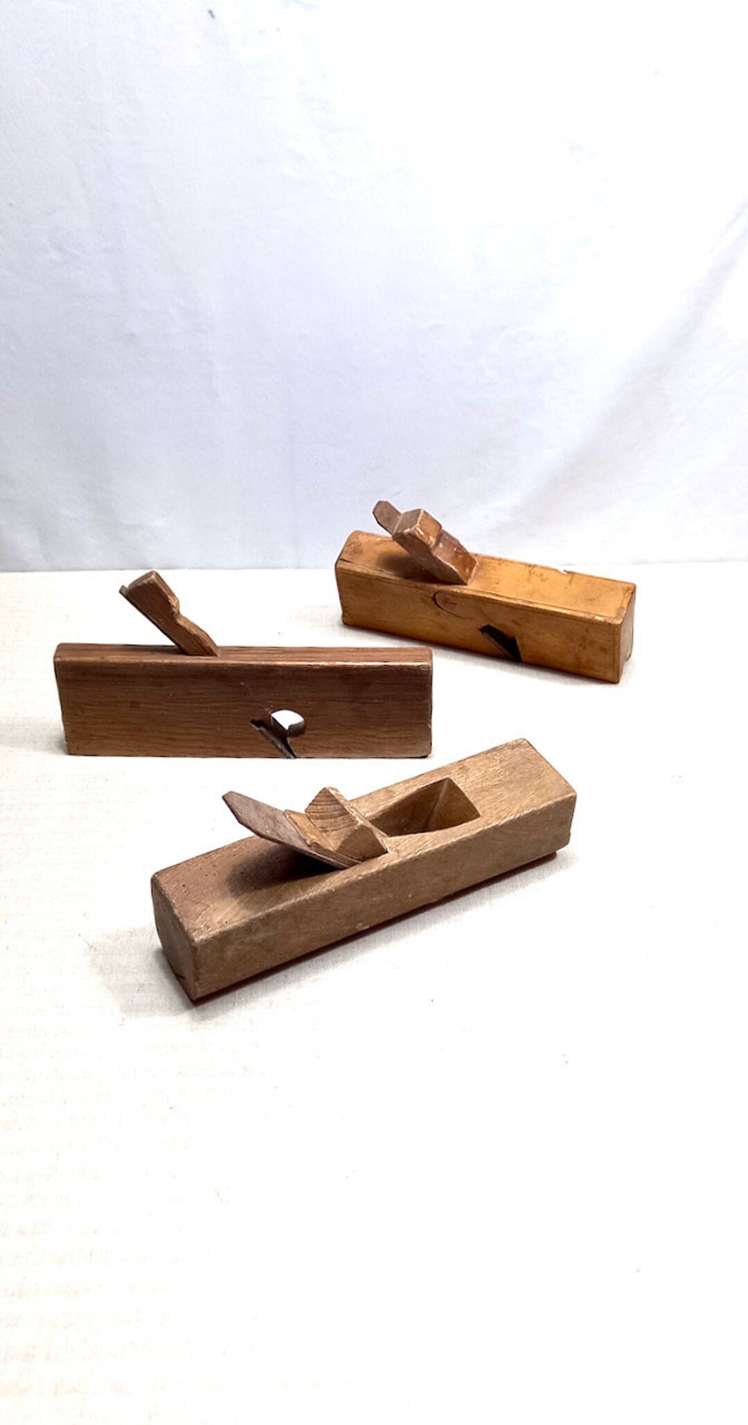 Antique Wood Working Tools - Carpentry Planes - Wooden Shavers - Old ...