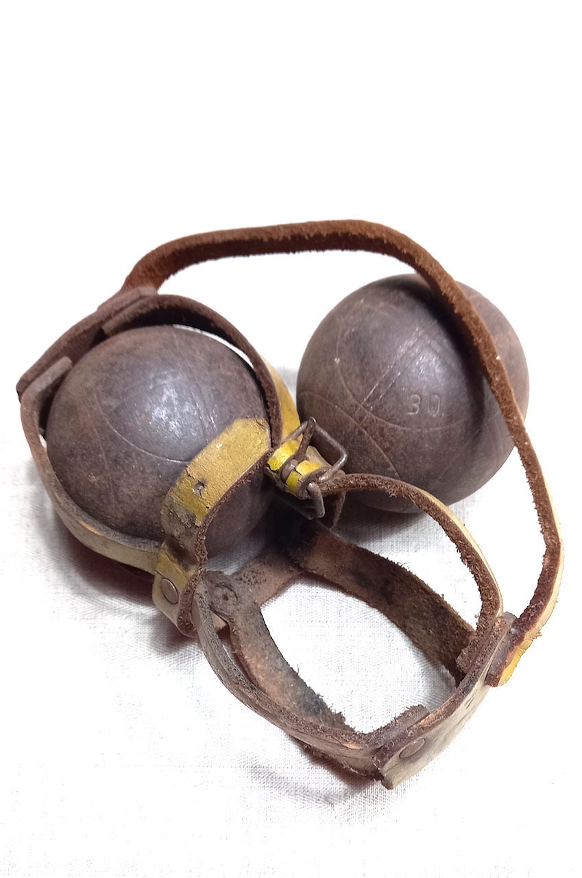 French Pétanques Boules Metal Balls Pair of French Boules - Etsy