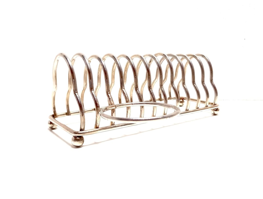 11 Slot Chrome Toast Rack and Jam Holder - Toast Rack France ...