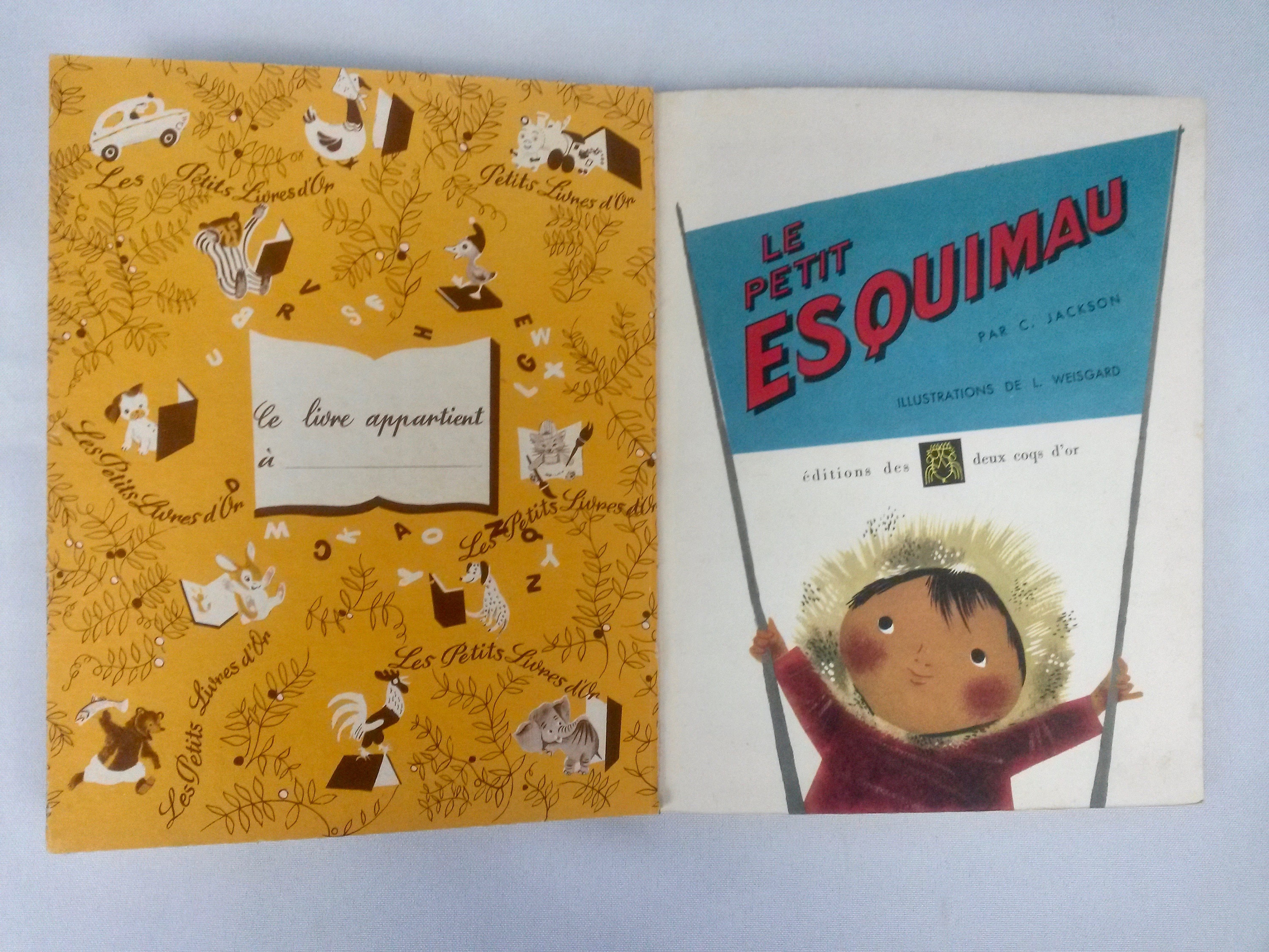 2 Vintage French Children s Books Book With Vinyl Etsy 2-vintage-french-children-s-books-book-with-vinyl-etsy