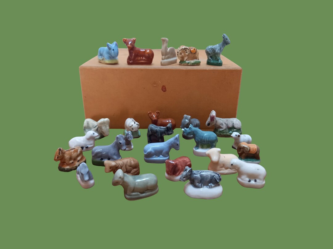 26 Manger Feves Epiphany Animal Statuettes Stable Animal Miniatures ...