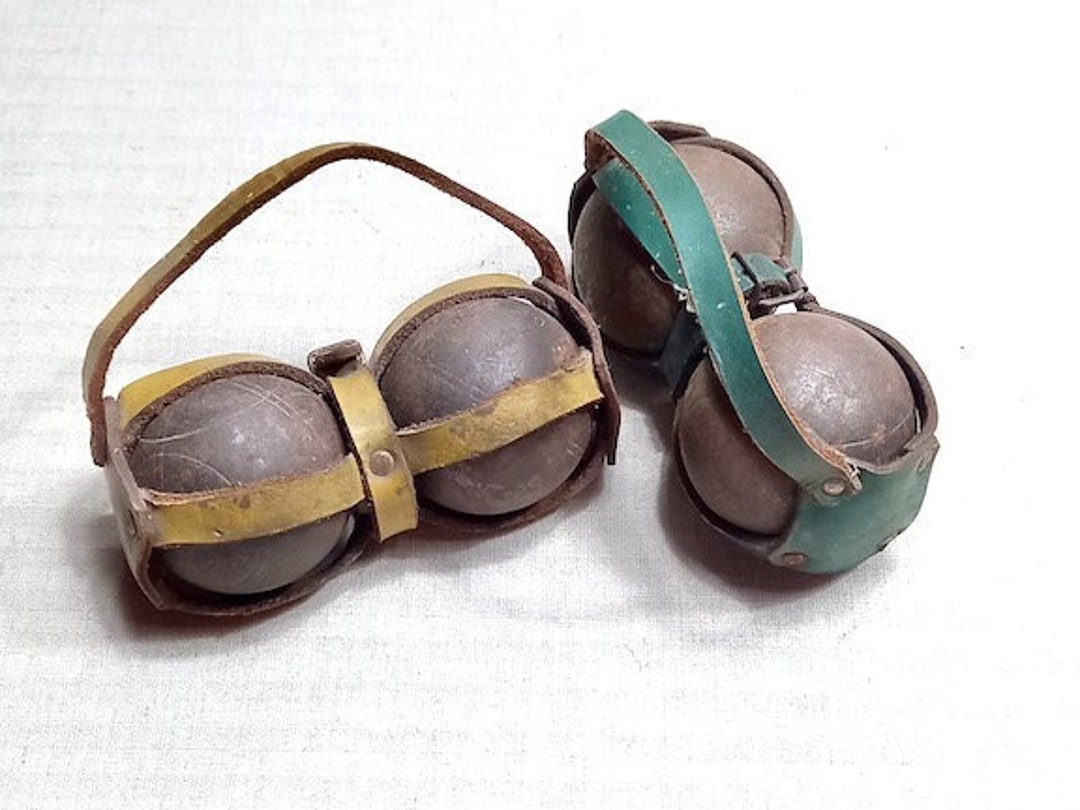 French Pétanques Boules - Metal Balls - Pair of French Boules in ...