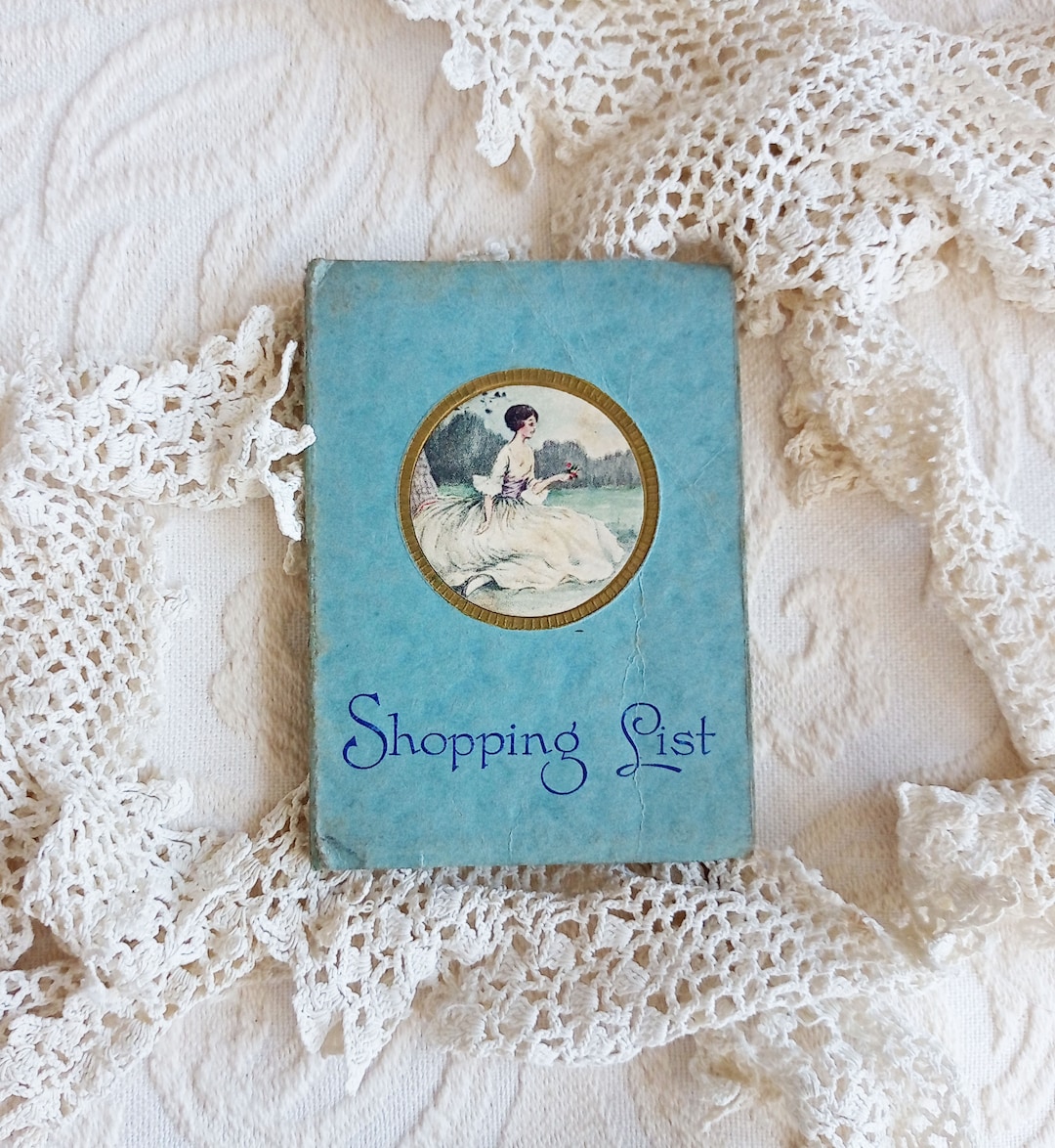 Antique Notepad, 1920s, Shopping List, Ephemera - Etsy