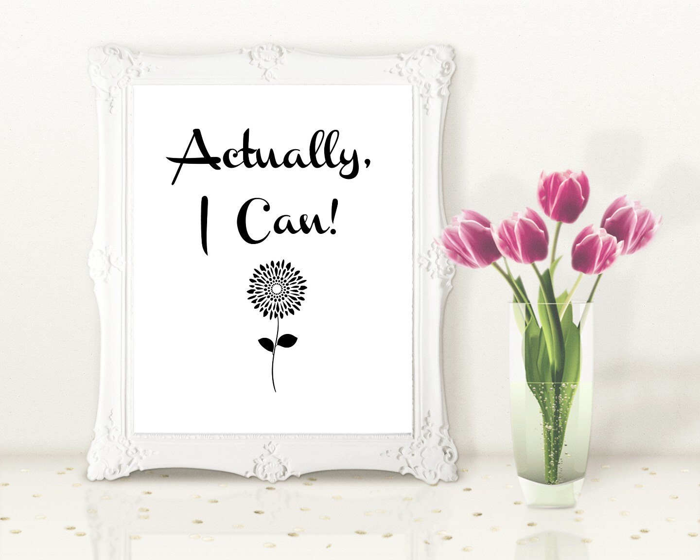 Actually I Can Instant Download Printable Inspiration - Etsy