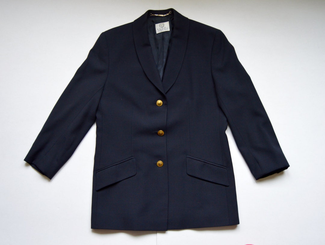 Viyella Womens Blazer Longsleeves Button Down Womens Jacket Ladies ...