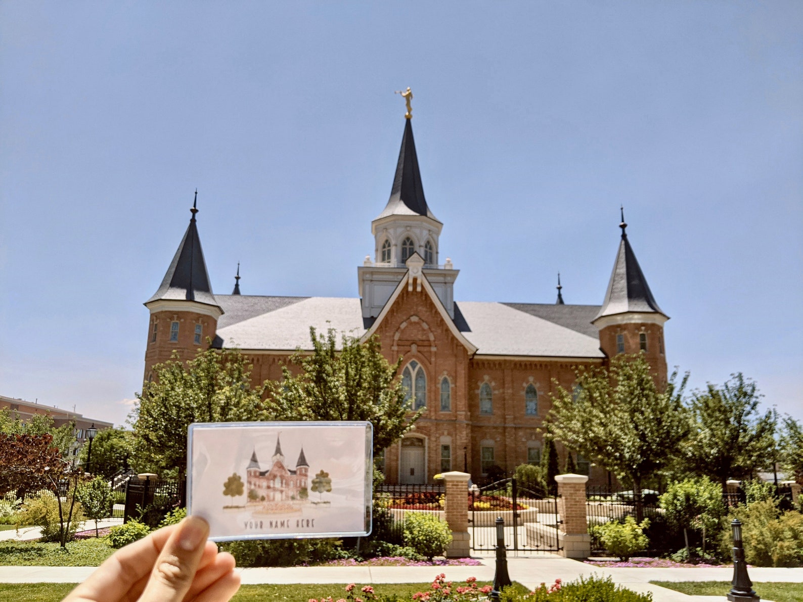 Custom LDS Temple Recommend Holder - Etsy