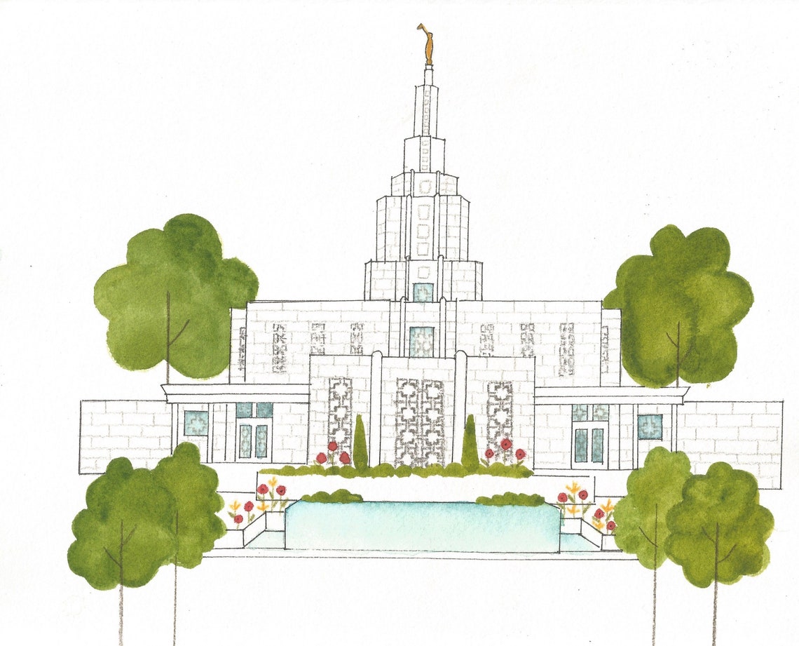 Custom LDS Temple Recommend Holder | Etsy