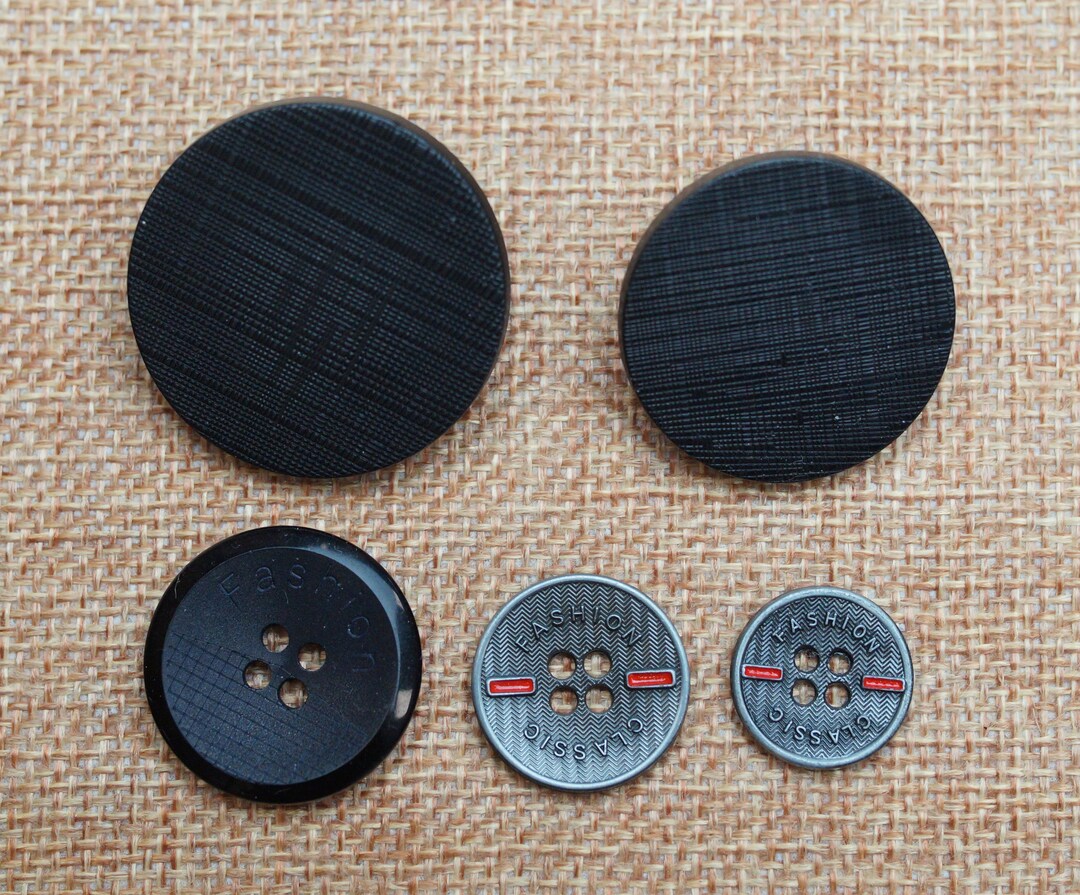 Buttons Bridge Buttons 2-hole 4-hole Design Various Sizes Old Brass ...