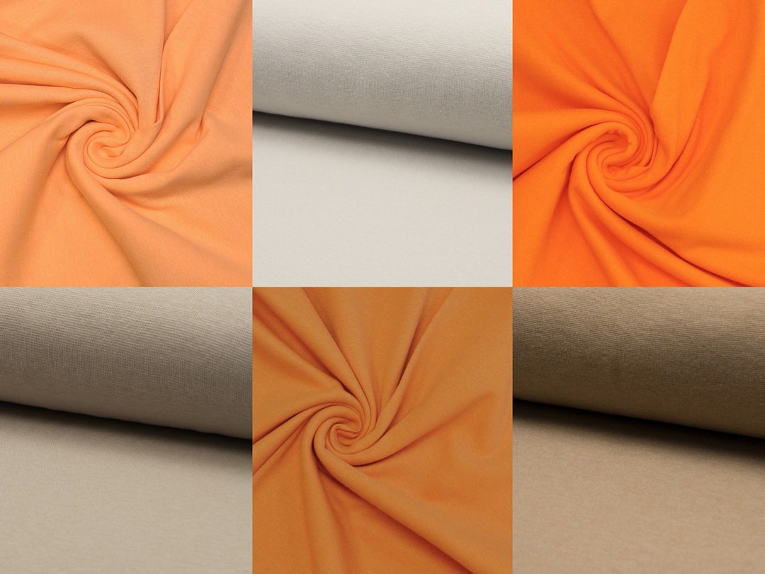 EUR 900/m Bündchen in Sand hell Sand dunkel Orange dunkel - Etsy.de