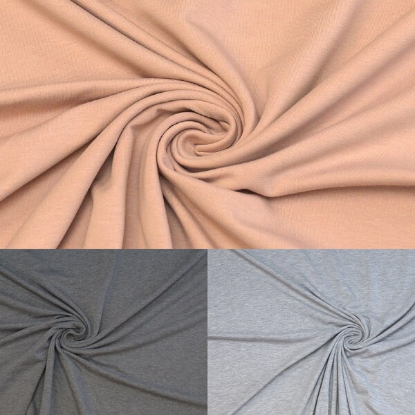 French Terry Uni Nude - Etsy