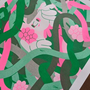 Thorns - A3 Risograph Print - Etsy