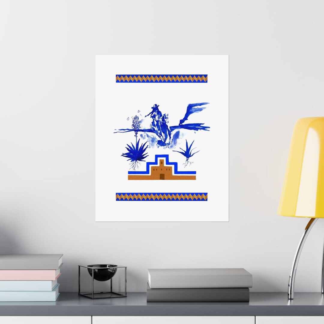 Poster / Art Print Genízaro Rider - Etsy