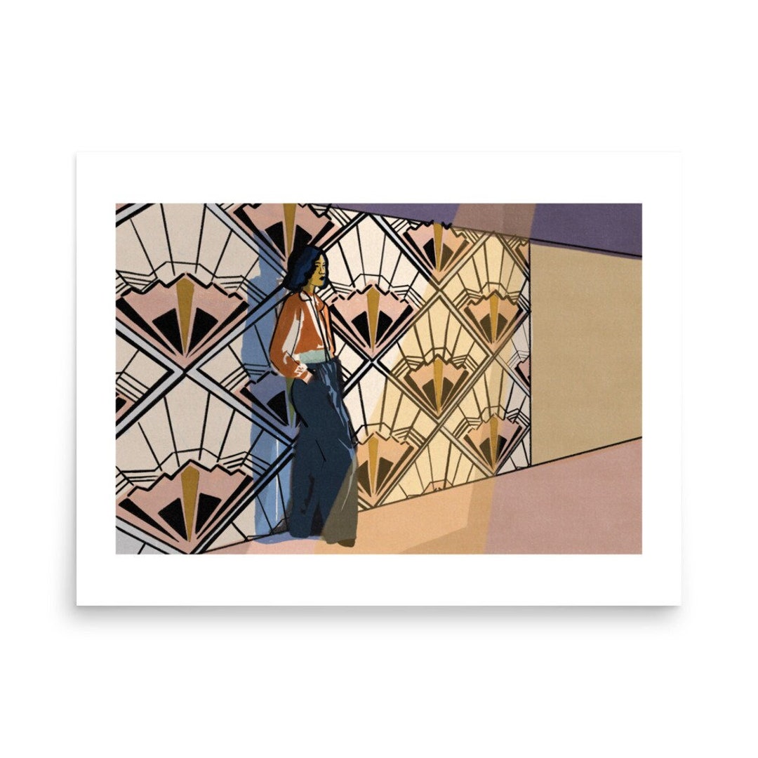 Art Print / Pachuca Art Deco / Midcentury Modern Art Print / - Etsy